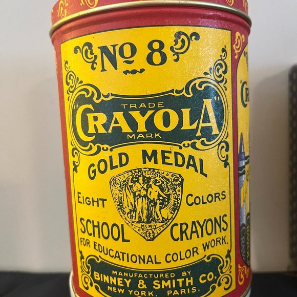 Binney & Smith | Toys | Vintage Binney Smith Crayola Crayon Tin | Poshmark